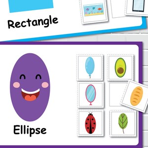 Errorless Shape Matching Games, Shapes Busy Book, File Folder Games ...