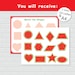 Watermelon Shape Matching Activity, 2D Shapes, Summer Busy Book Page ...