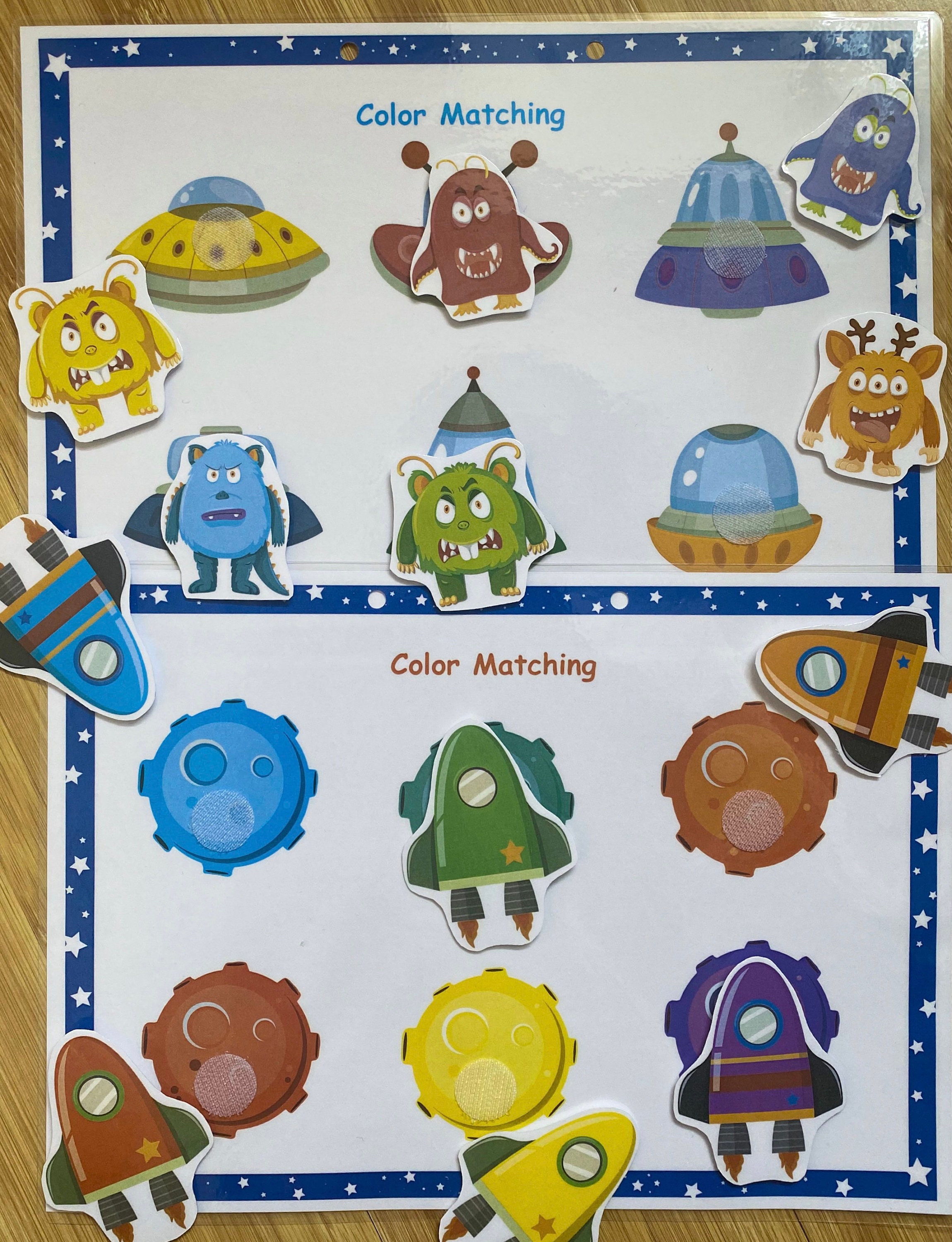 Outer Space and Solar System Universe Busy Book Printable - Etsy