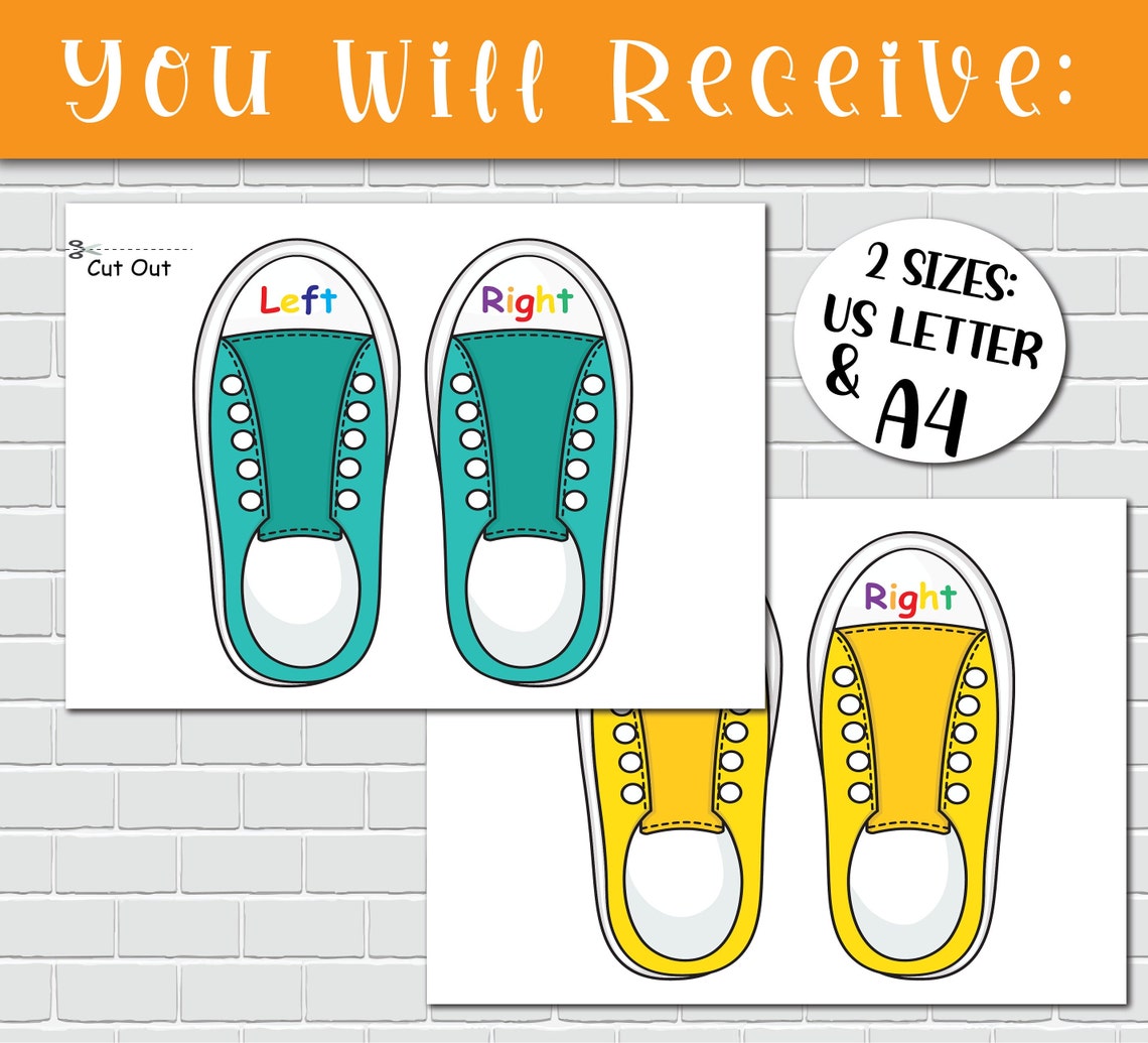 Shoe Lacing Practice for Kids Printable Shoe Tying Activity - Etsy