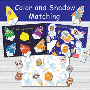 Outer Space Busy Book Solar System Learning Binder Preschool Busy ...