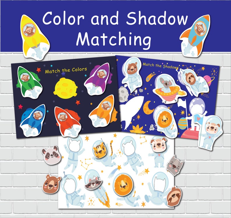 Outer Space Busy Book Solar System Learning Binder Preschool - Etsy