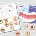 Dental Health Preschool Printable Activity Kids Anatomy Learning Binder ...