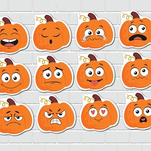 Fall Emotions Activity for Kids, Preschool Printable Activity, Toddler ...