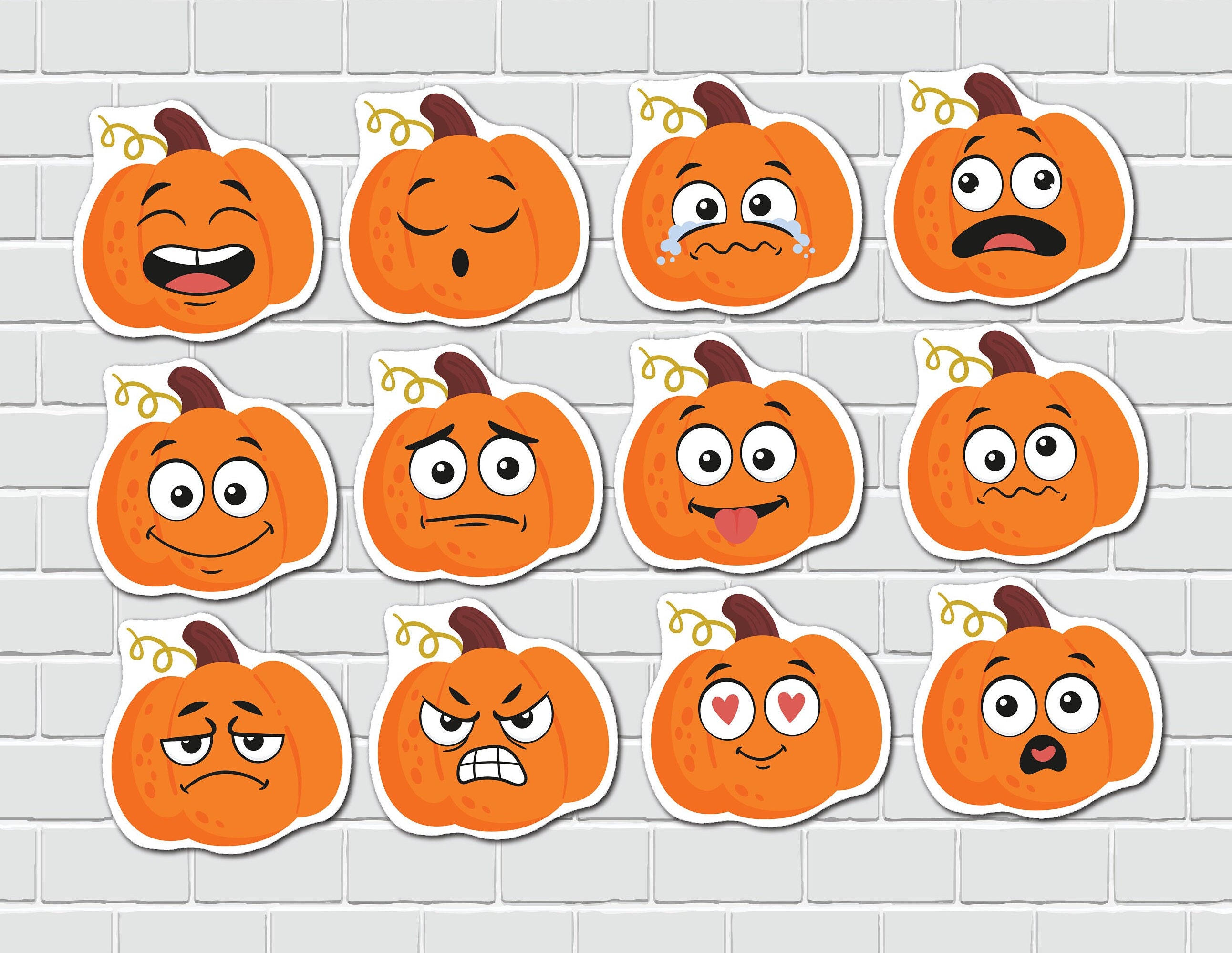 Fall Emotions Activity for Kids, Preschool Printable Activity, Toddler ...