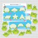 Frog Shape Matching Activity, 2D Shapes, Spring Learning Binder ...