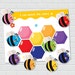Bee Color Matching Activity, Toddler Printable, Montessori Materials ...