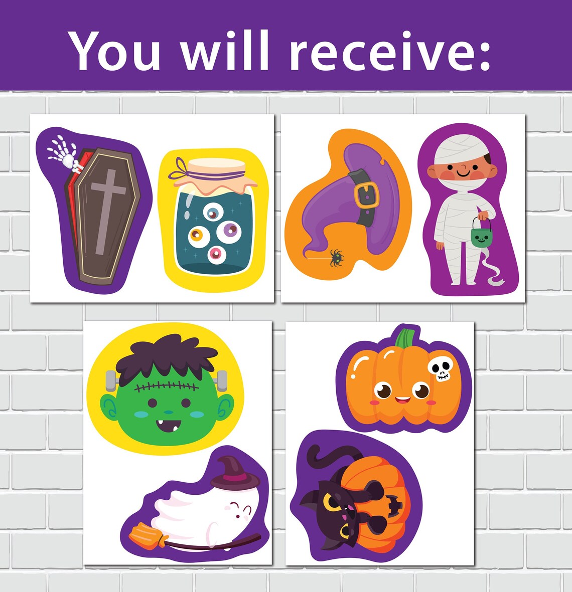 Halloween Lacing Cards Preschool Fine Motor Skill Activity - Etsy