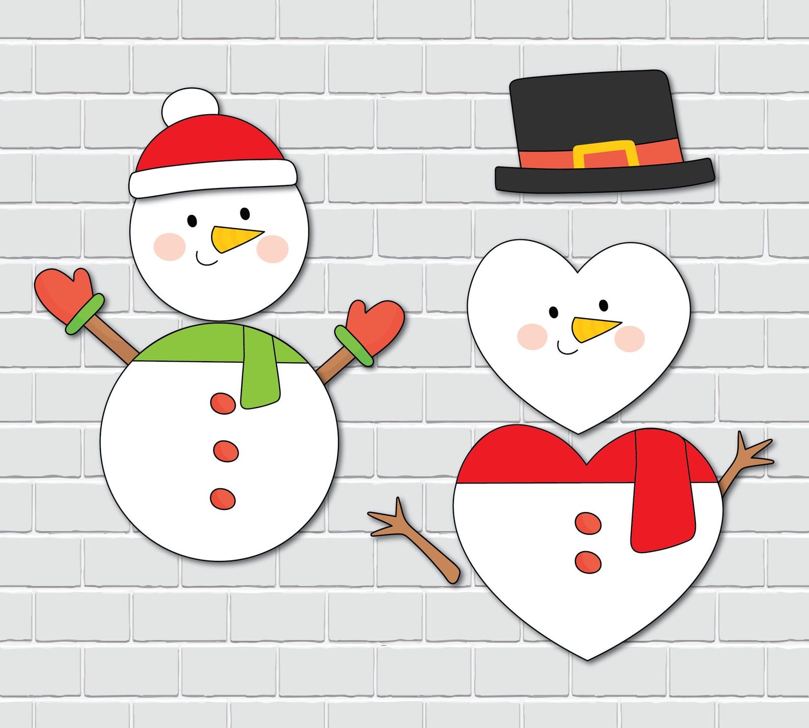 Build a Shape Snowman, 2D Shapes, Winter Busy Book, Special Education ...