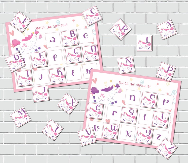 Unicorn Busy Book Preschool Learning Binder Toddler - Etsy