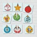 Christmas Ornaments Symmetry Cards, Preschool Matching Game, Toddler ...