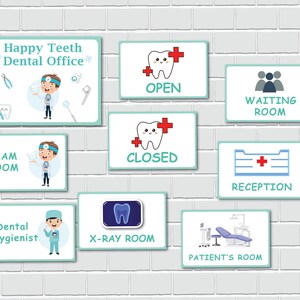 Dentist Dramatic Play, Dental Office Pretend Play, Printable Dramatic ...