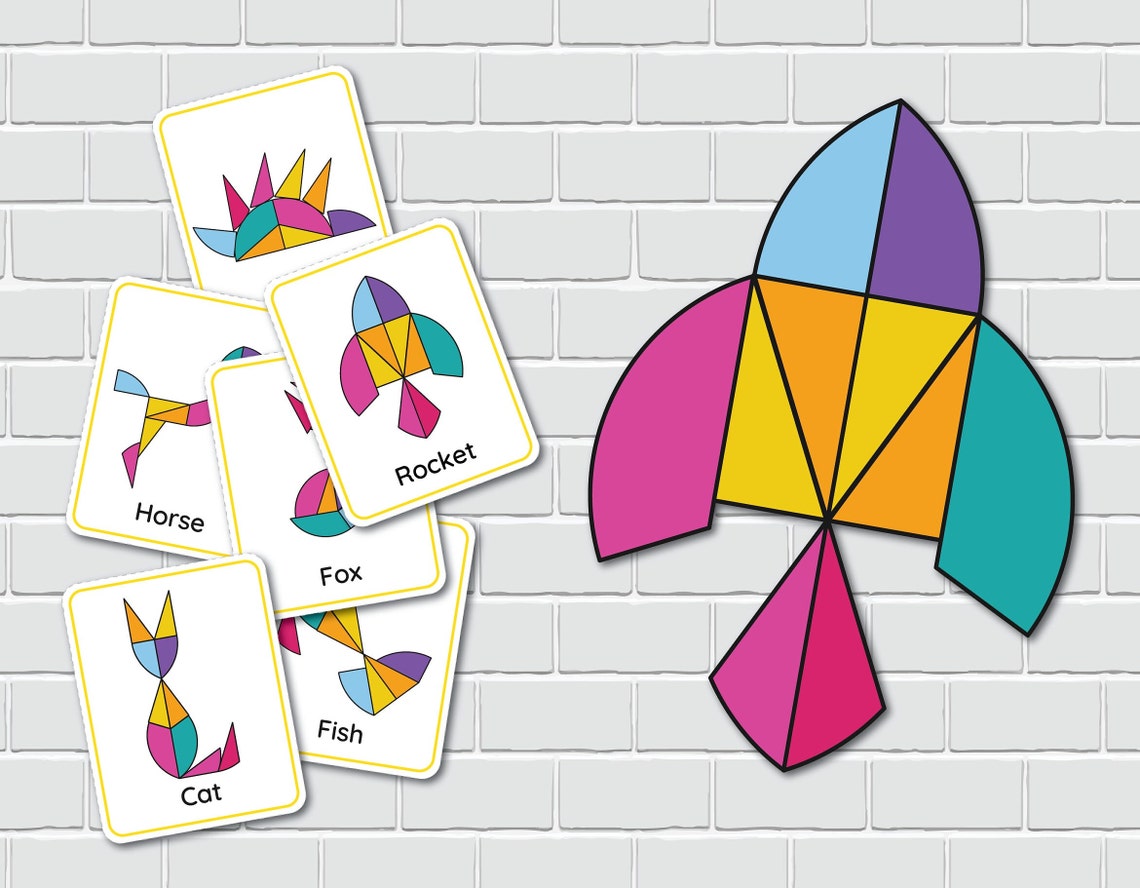 Kids Printable Puzzle Activity Preschool Kindergarten - Etsy