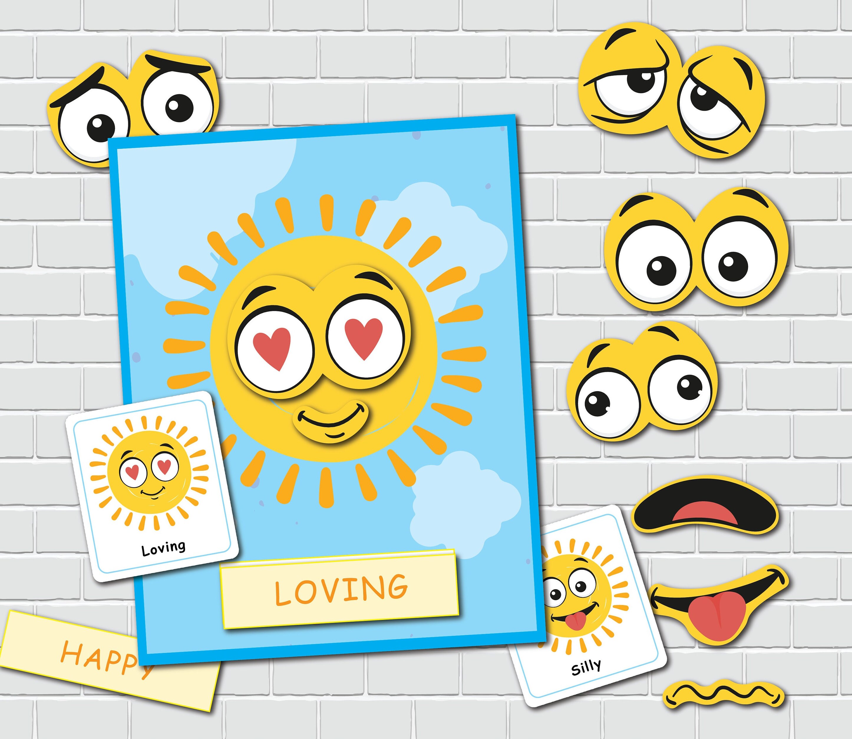 Activité sur les émotions pour les enfants, Sentiments des tout-petits ...