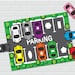 Parking Cars Busy Book Pages Toddler Learning Binder Preschool Matching ...