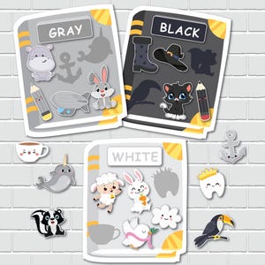 Color Sorting Activity for Kids, Match and Sort Colors, Colors Busy ...