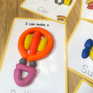 Play Doh Mats, Transportation Visual Cards, Printable Play Dough ...