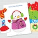 Snowman Dress up Printabe Activity. Preschool Printable Worksheets ...