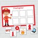 Community Helpers Preschool Sorting Mats. Professions Printable ...