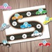 Cars Alphabet Matching Activity ABC Busy Book Pages Toddler - Etsy