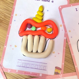 Unicorn Play Doh Mats, Printable Play Dough, Toddler Activities ...