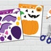 Halloween Cut Out and Glue Activity for Kids. Preschool Cutting ...