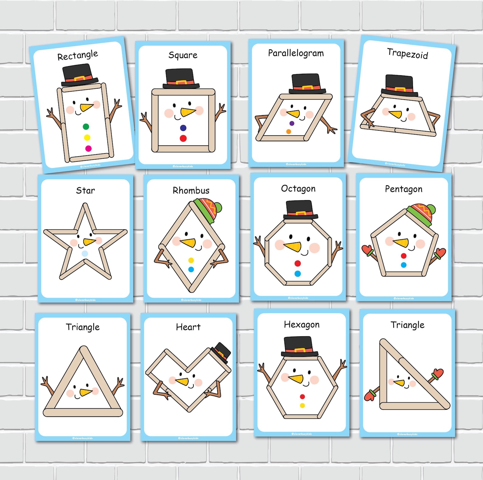 Snowman Popsicle Sticks Activity for Kids, Winter Activities, Fine ...