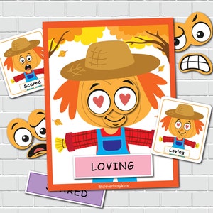 Activité d’émotions pour les enfants, imprimables de sentiments ...