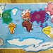 Continents Busy Book Activity for Kids Learning Binder Pre-k Quiet Book ...