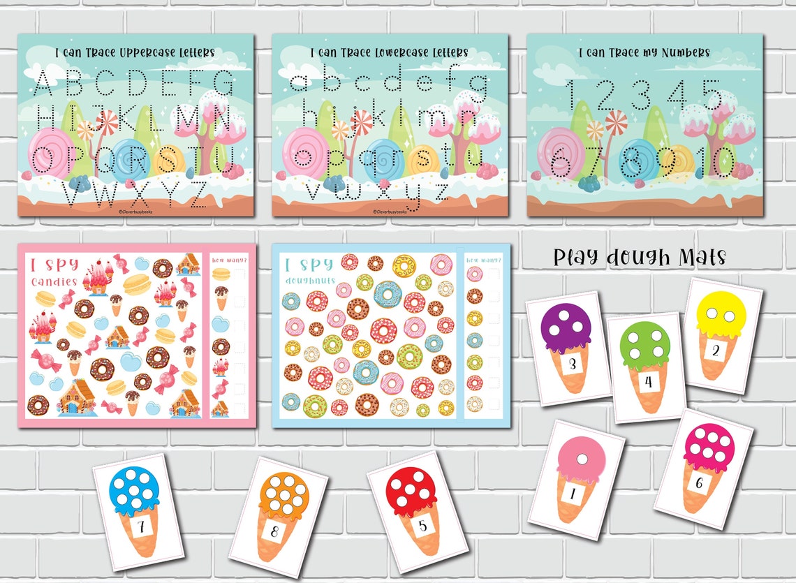 Preschool Busy Book Printable Toddler Learning Binder - Etsy