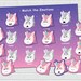 Unicorn Emotions Activity for Kids, Toddler Feelings Matching Activity ...