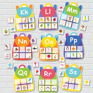 Alphabet Matching Game, ABC Busy Book (digital Download) - Etsy