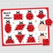 Ladybug Shape Matching Activity, 2D Shapes, Summer Busy Book Page, File ...