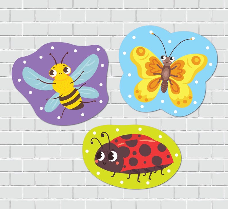 Bugs Lacing Cards: Fine Motor Skills Activity (digital Download) - Etsy