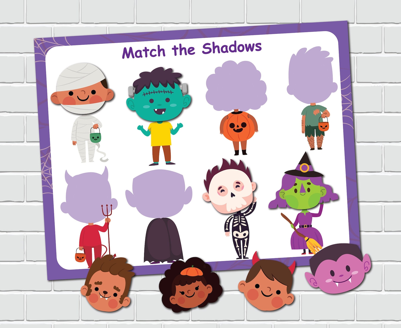 Halloween Busy Book Toddler Learning Binder Autumn Printable - Etsy