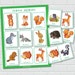 Forest Animals Busy Book Pages, Toddler Quiet Time Activity, Preschool ...
