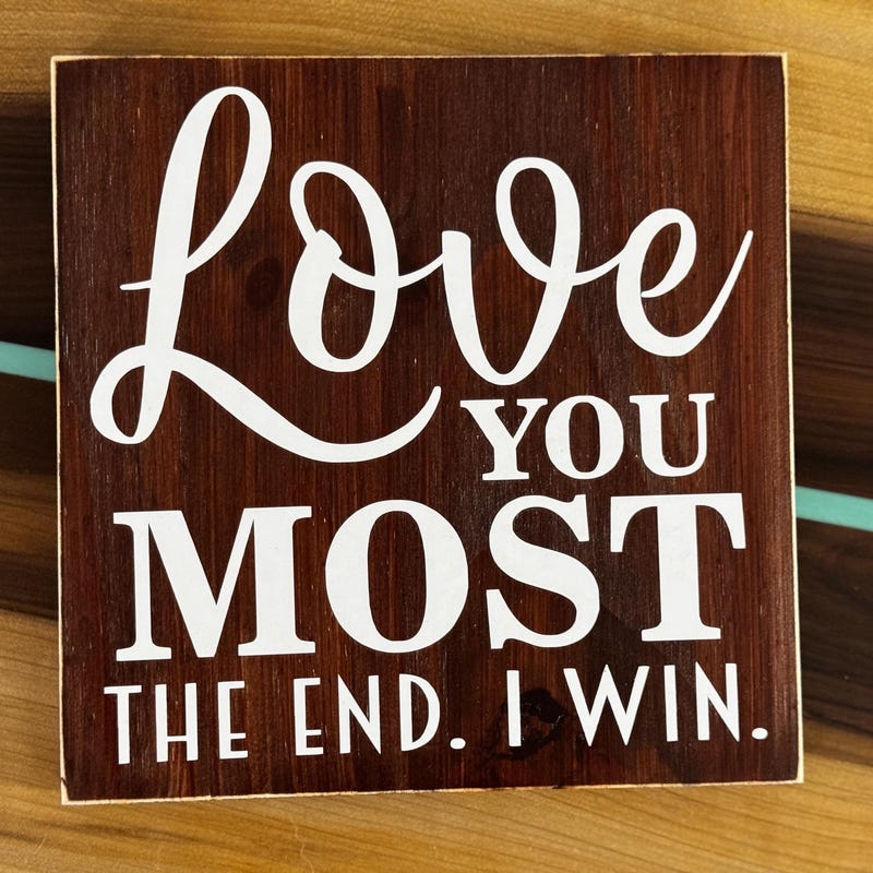 Love You Most - Etsy