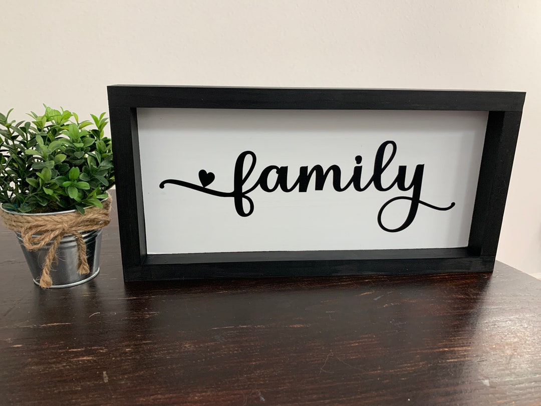 Family Handmade Wood Sign | Wood Decor | Wall Decor | Home Decor | Gift ...