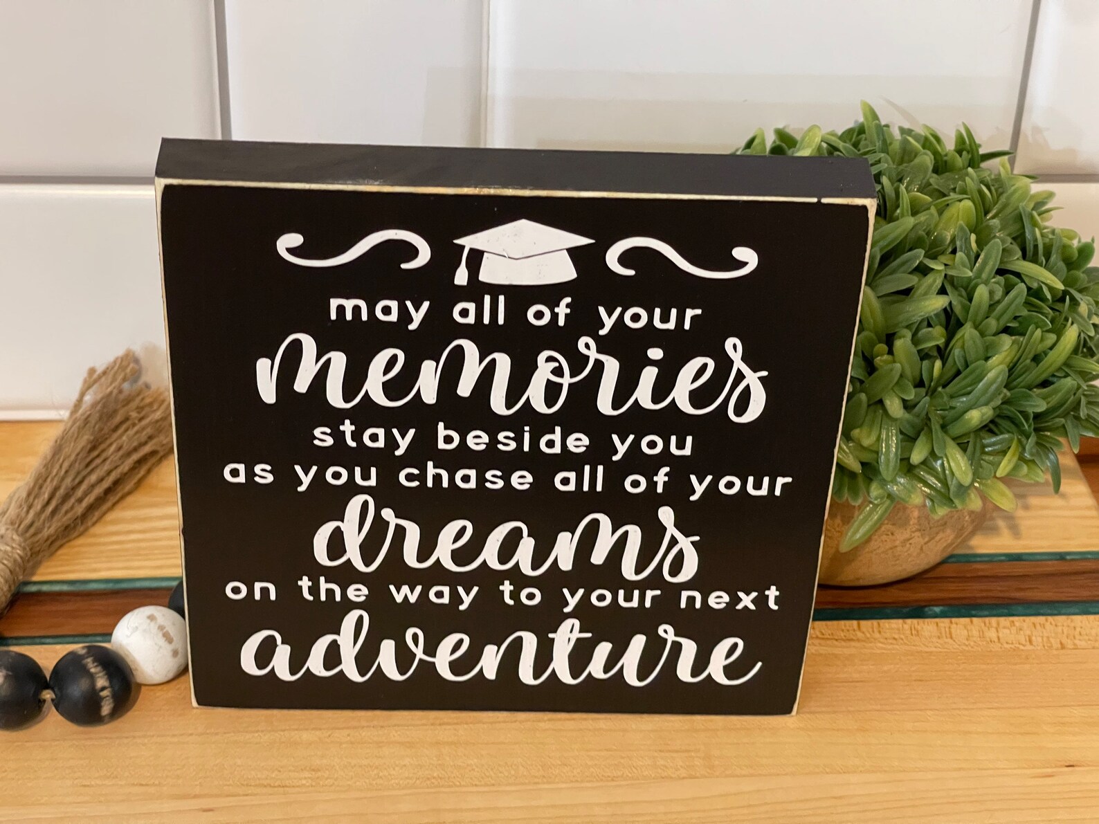 May All Your Memories | Graduation Decor | Grad Gift | Memories | Table ...