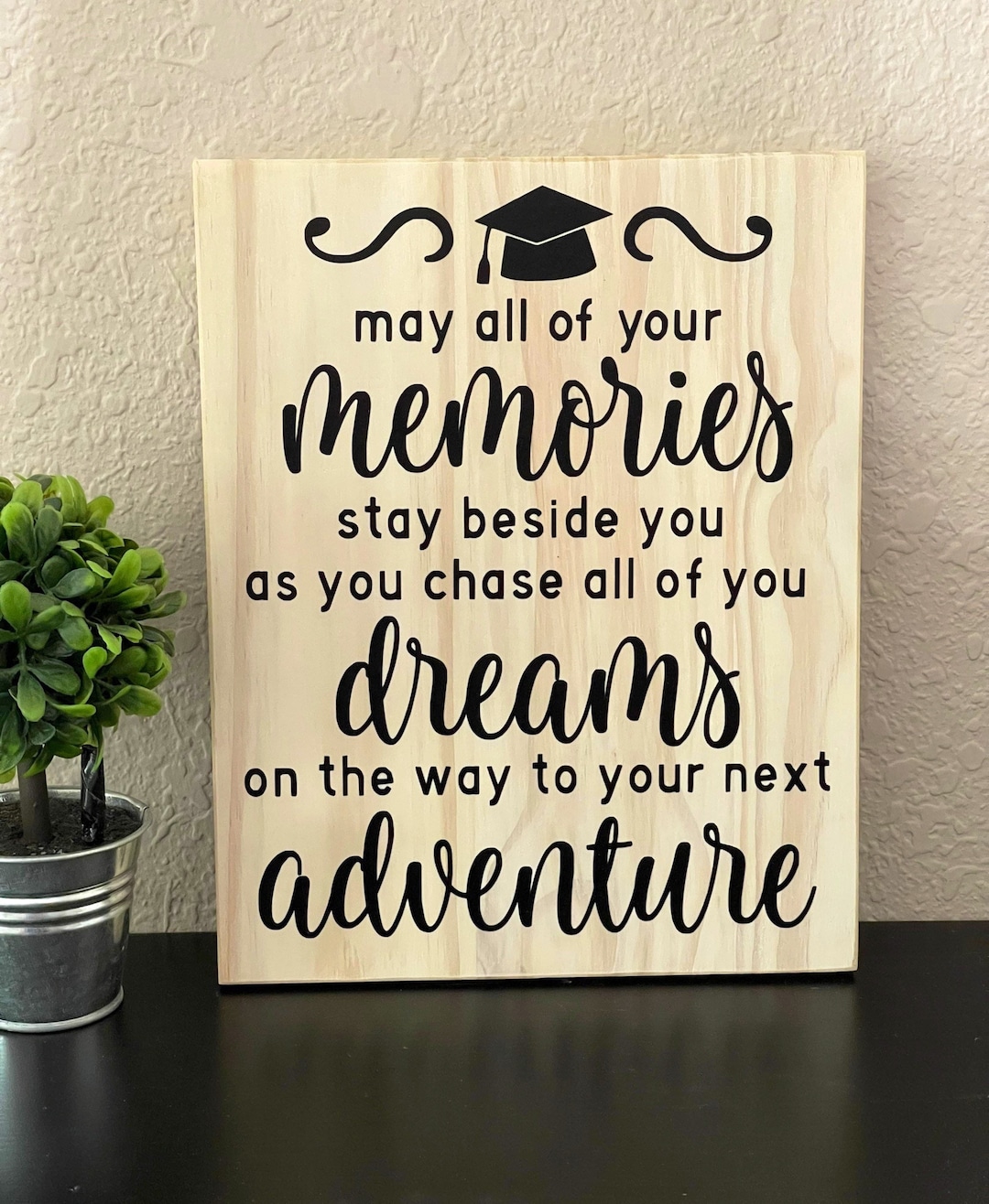 May All Your Memories Graduation Decor Grad Gift - Etsy