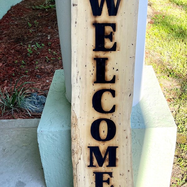 Wood Burned Sign - Etsy
