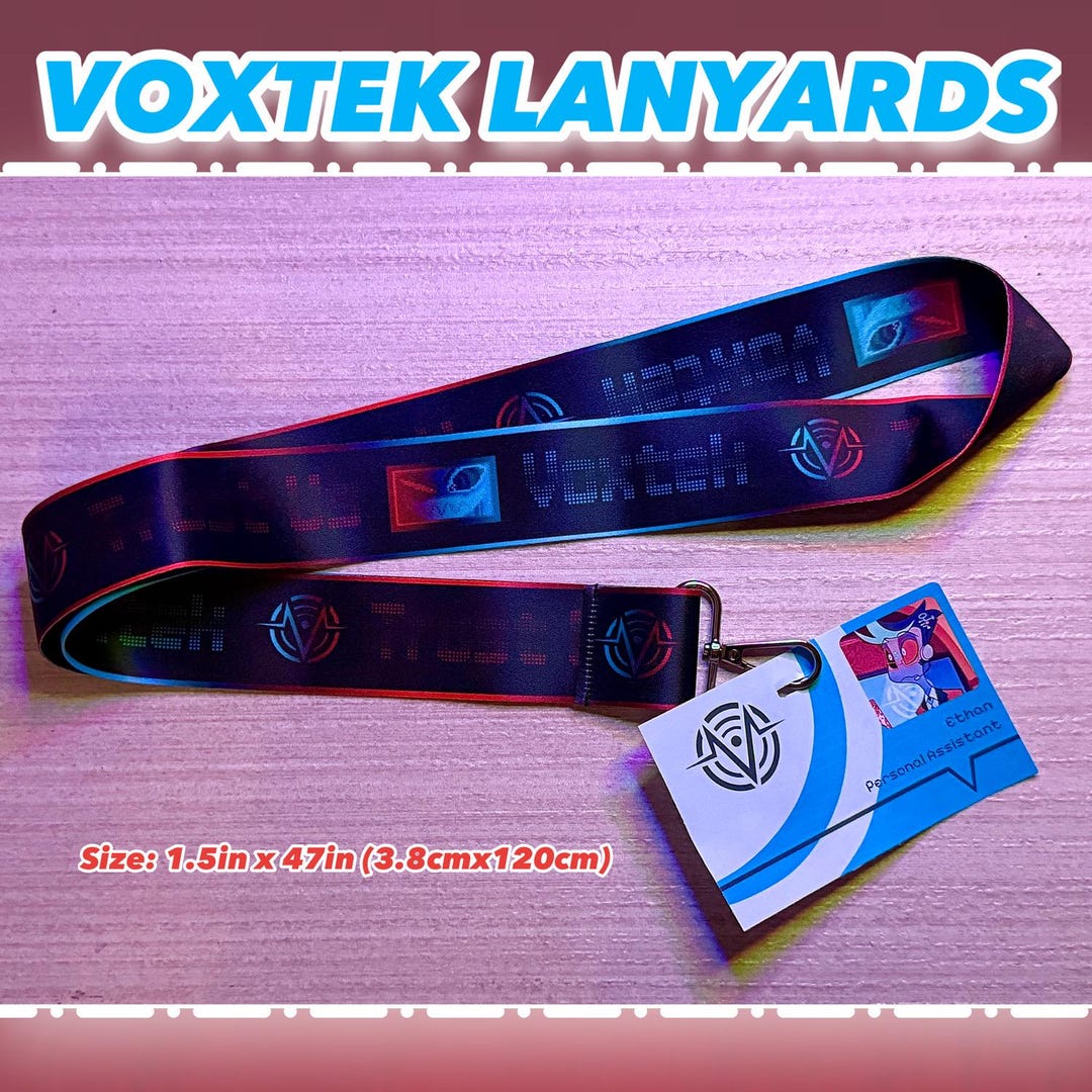 Voxtek Hazbin Hotel Vox Employee Lanyards (for Convention Badges ...