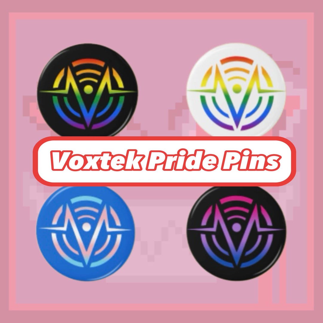 Voxtek Hazbin Hotel Pride Flag Pins (additional Color Combinations Also ...