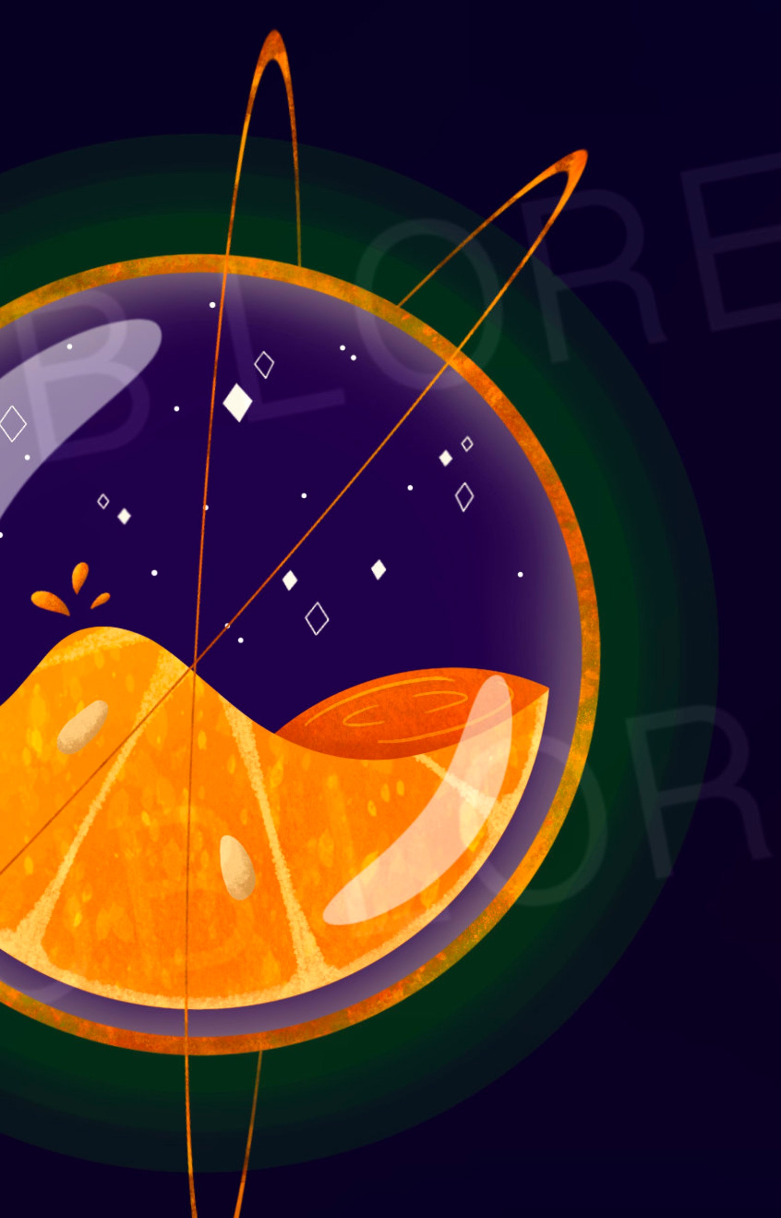 Juicy Planet Orange | Refreshing Fruit | Alien Juice Box | Smartphone ...
