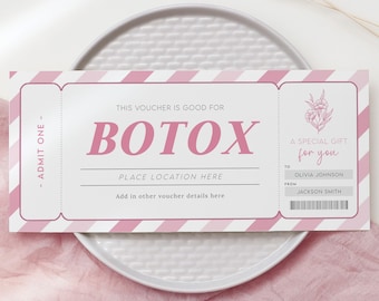 Editable Spa Massage Gift Certificate Template (canva) - Etsy
