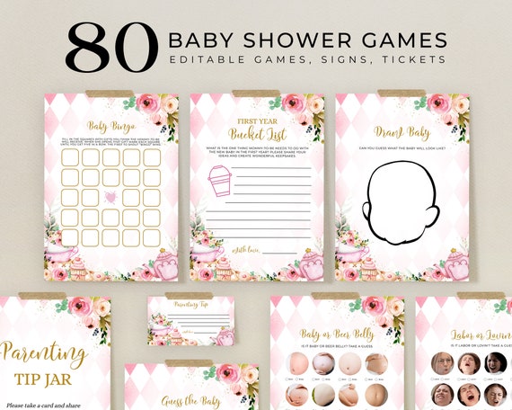 Baby Sprinkle Party Printable Baby Shower Games My Party Design