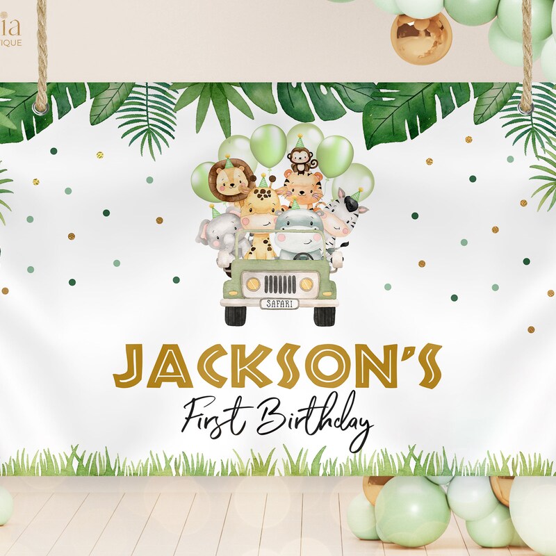 Wild One Backdrop - Etsy