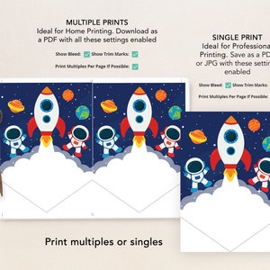 EDITABLE Space Happy Birthday Banner, Galaxy Birthday Banner, Boy Blue ...