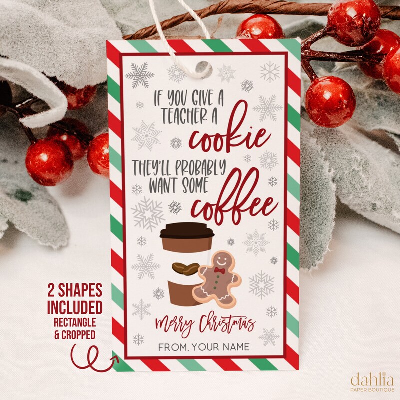 Coffee Gift Tag - 60+ Gift Ideas for 2024