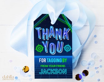Laser Tag Thank You - Etsy